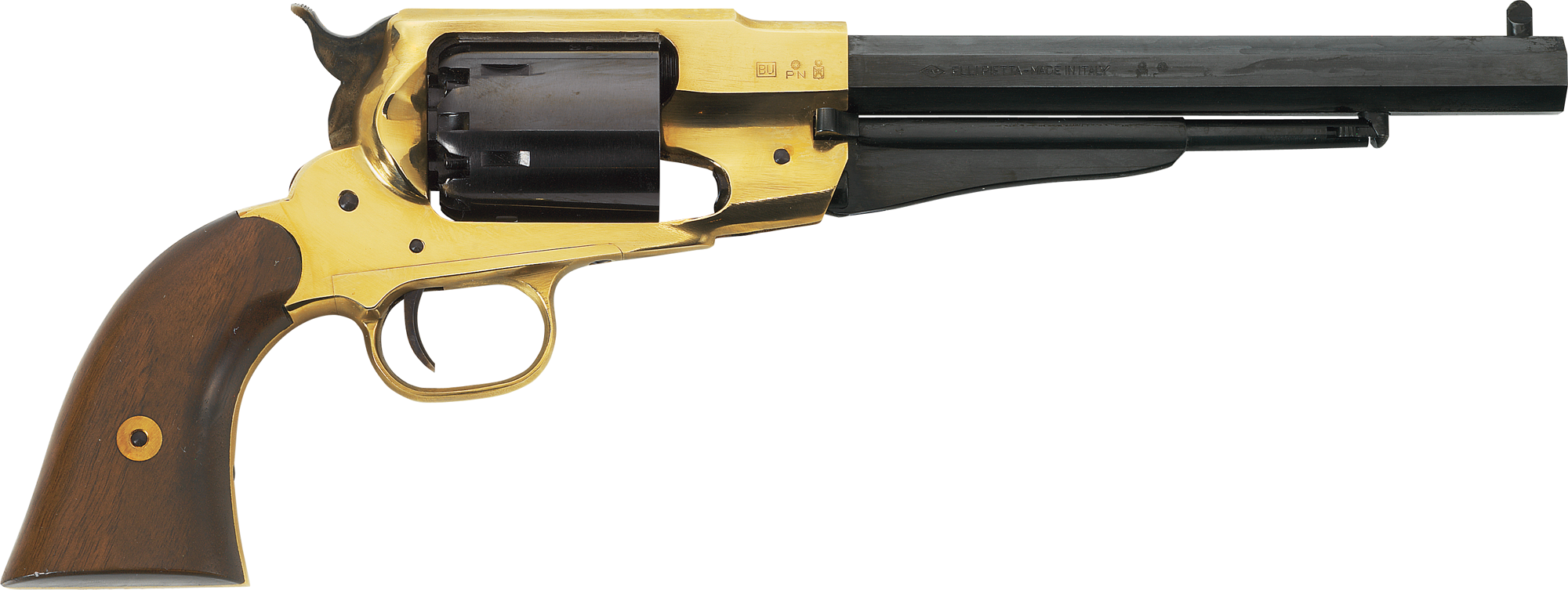 Pietta Model 1858 New Army Brass Frame .44-Caliber Black Powder ...